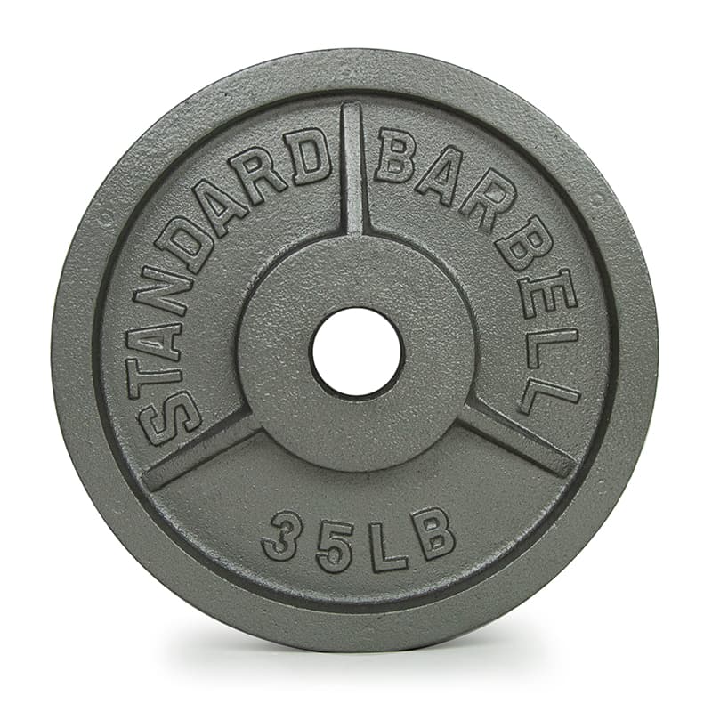 Old School Cast Iron Standard Barbell Plates | Vietnam Factory